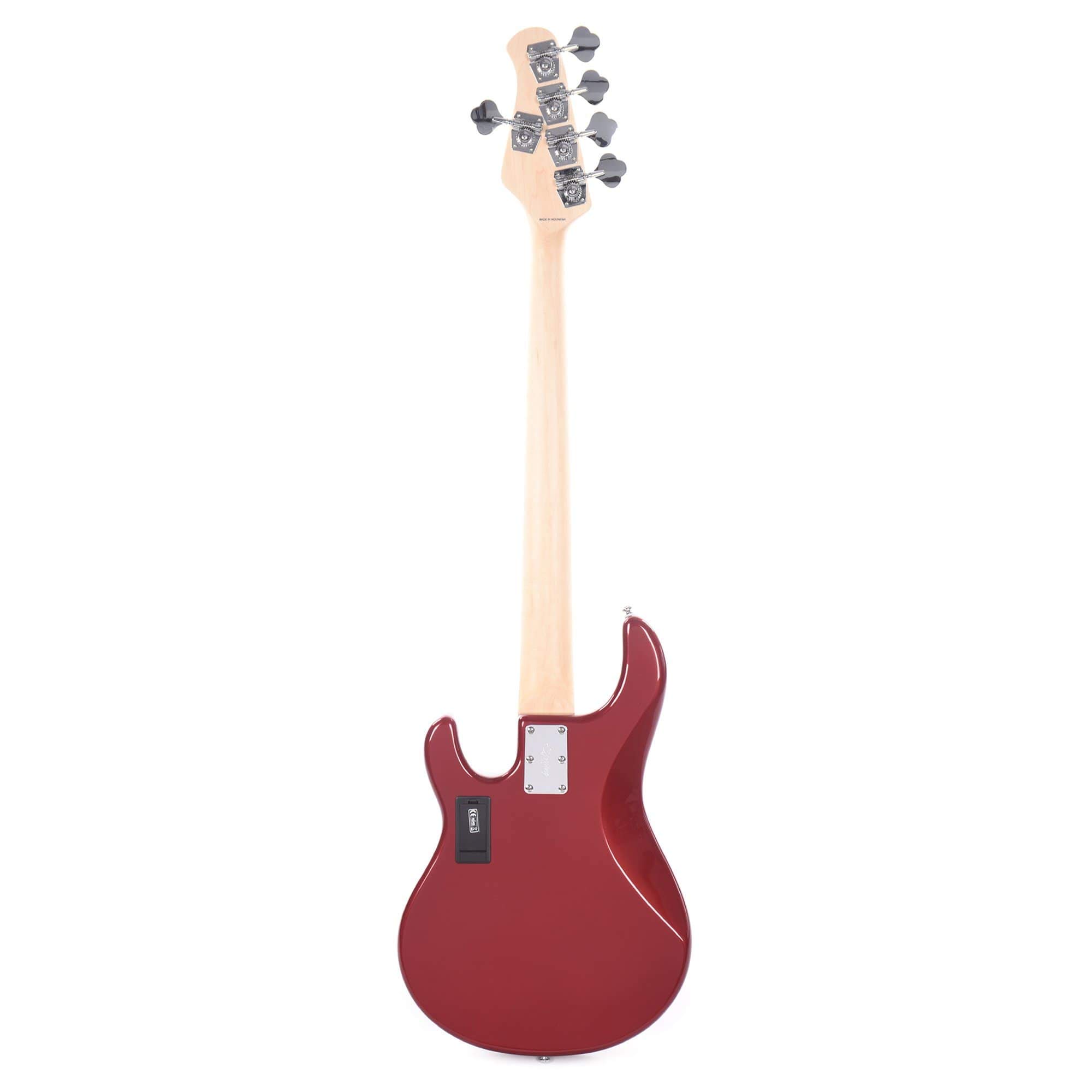 Sterling by Music Man 5 String Bass Guitar, Right, Candy Apple Red (RAY5HH-CAR-M1)