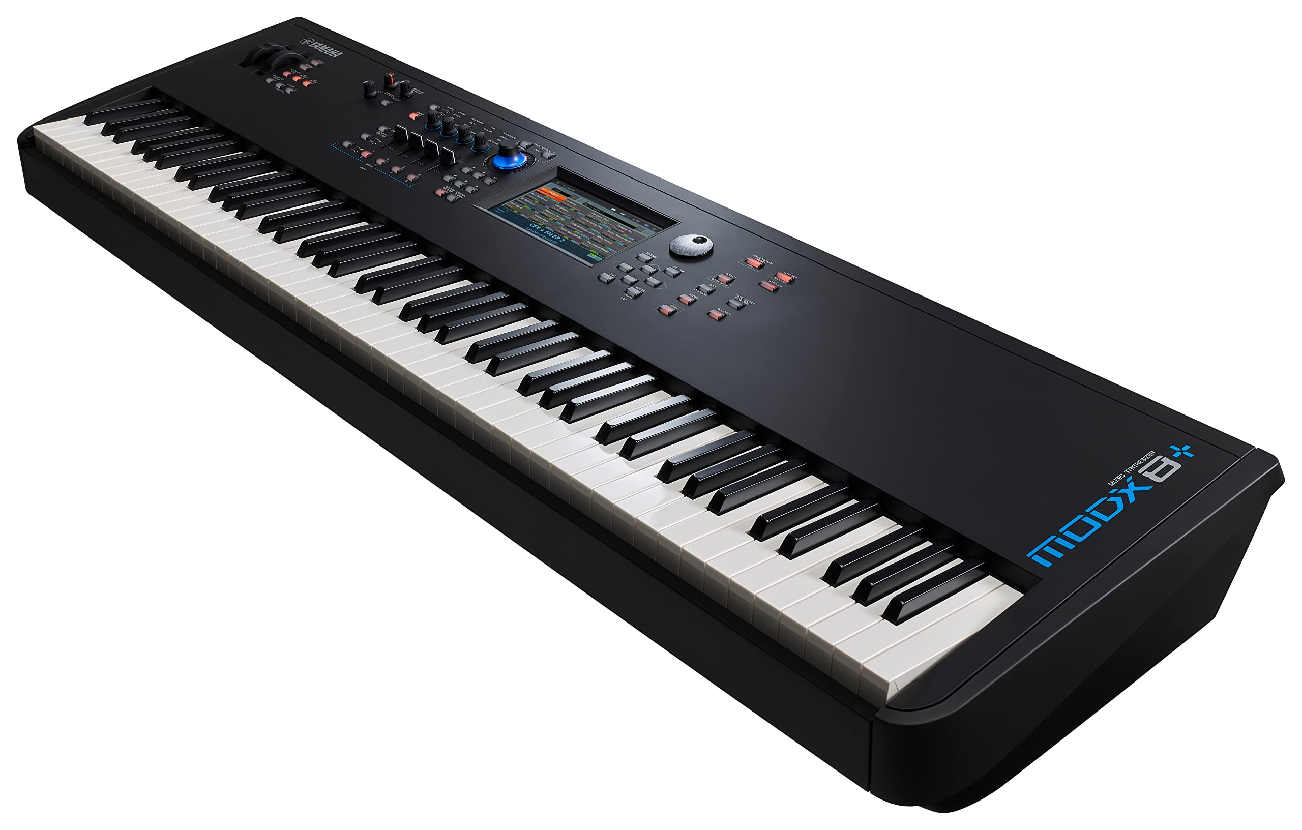 Yamaha MODX8+ 88-Key Synthesizer Workstation + Yamaha FC4A Assignable Piano Sustain Foot Pedal