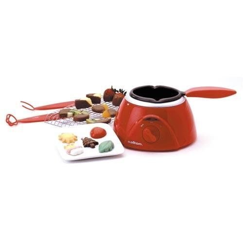 Salton Chocolate Treat Maker Red complete with molds CECM1R