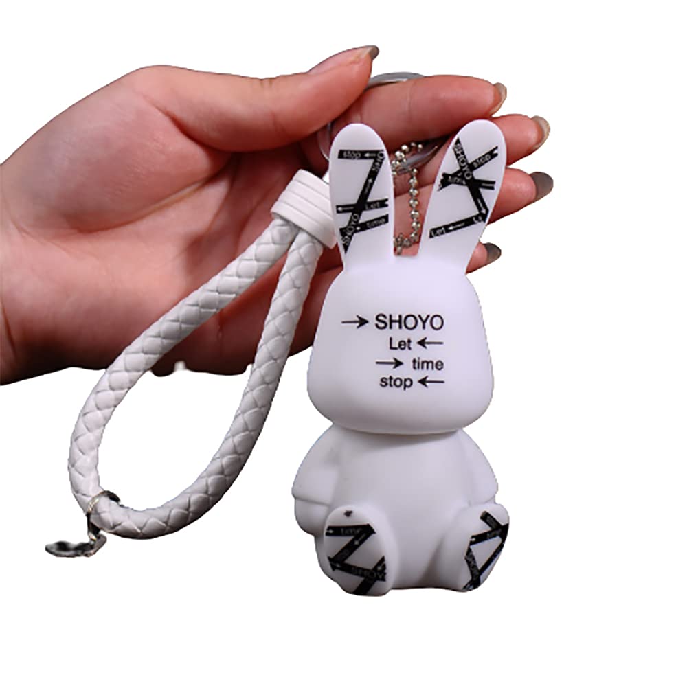 Rabbit Baby Off White Hype Beast Key Chain Keychain (White)