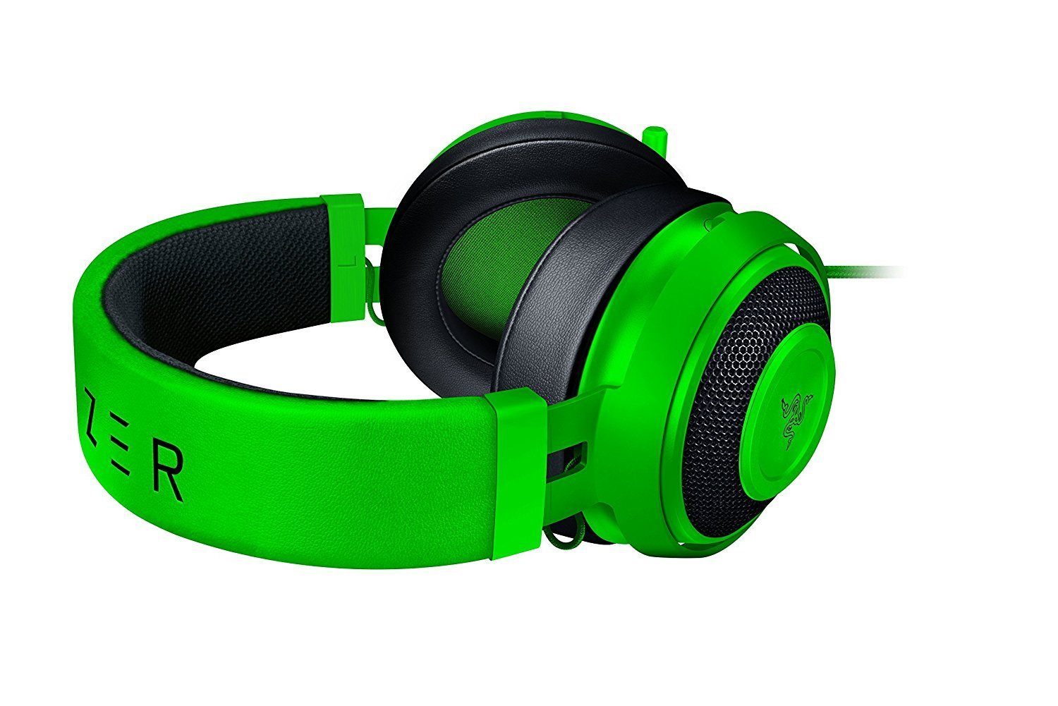 Razer Kraken Pro V2 - Oval Ear Cushions - Analog Gaming Headset for PC, Xbox One, Playstation 4, and Nintendo Switch - Green (Renewed)
