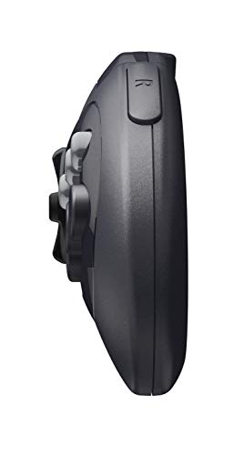 Retro-Bit Official Genesis Bluetooth Controller 8-Button Arcade Pad for Nintendo Switch, Android, PC, Mac, Steam (Black)