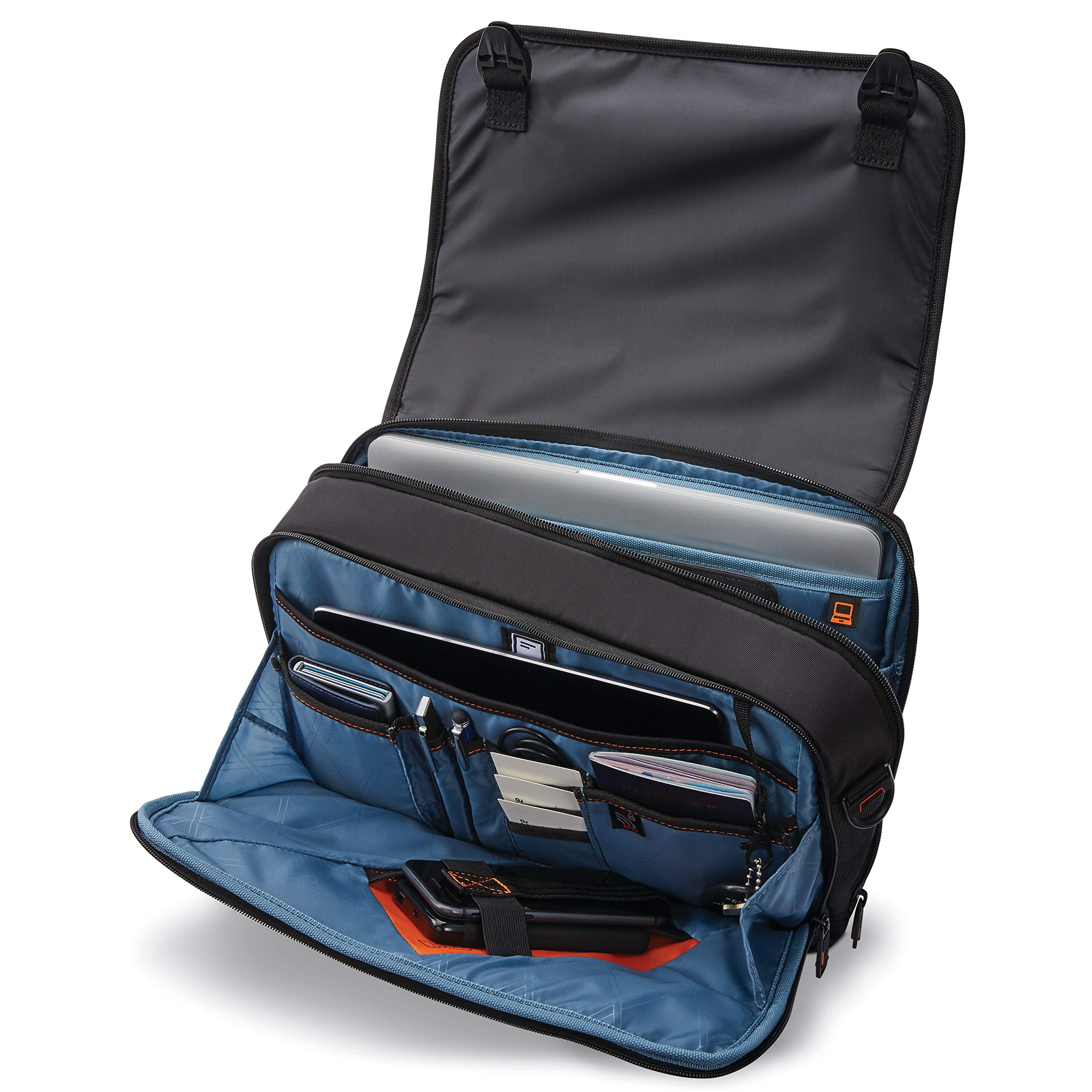 Samsonite Pro Slim Messenger, Black, 13-Inch