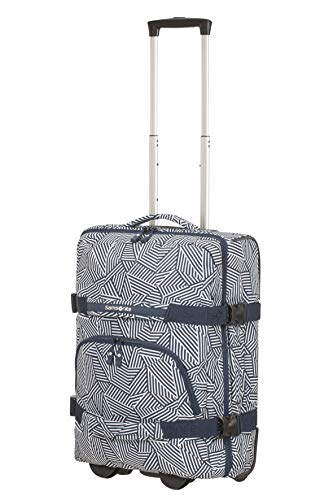 Samsonite Rewind, Navy Blue Stripes, Dimensions: 55 x 20 x 40 cm-45 L-2,30 kg