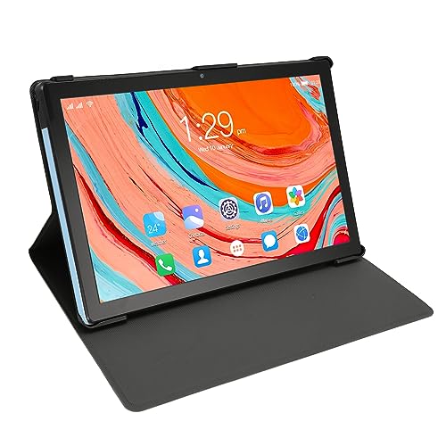 SHYEKYO Gaming Tablet, Aluminum Alloy Octa Core CPU 8MP 16MP HD Camera Tablet 10.1 Inch FHD for Production (US Plug)