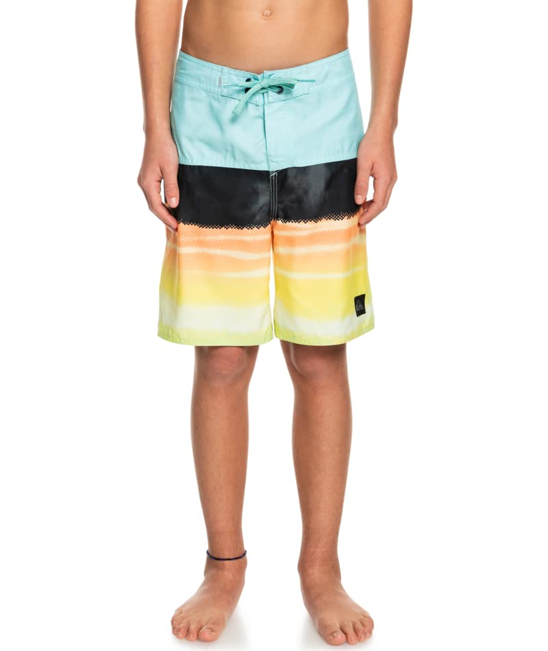 Quiksilver Boys' Everyday Panel YTH 17 Boardshort Swim Trunk, Navy Blazer, 24/8