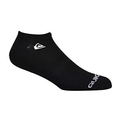 Quiksilver Men's Low Cut Socks, Black, 10/13