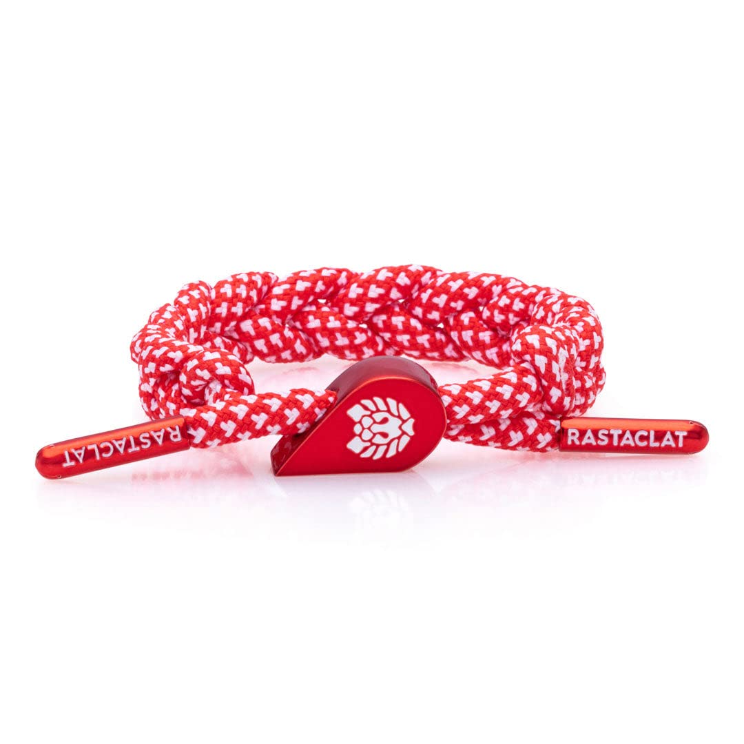 Rastaclat Braided Bracelet for Men and Women of All Ages - Love Black Bracelet | Adjustable Stackable Bracelet Braided by Hand (Medium/Large)