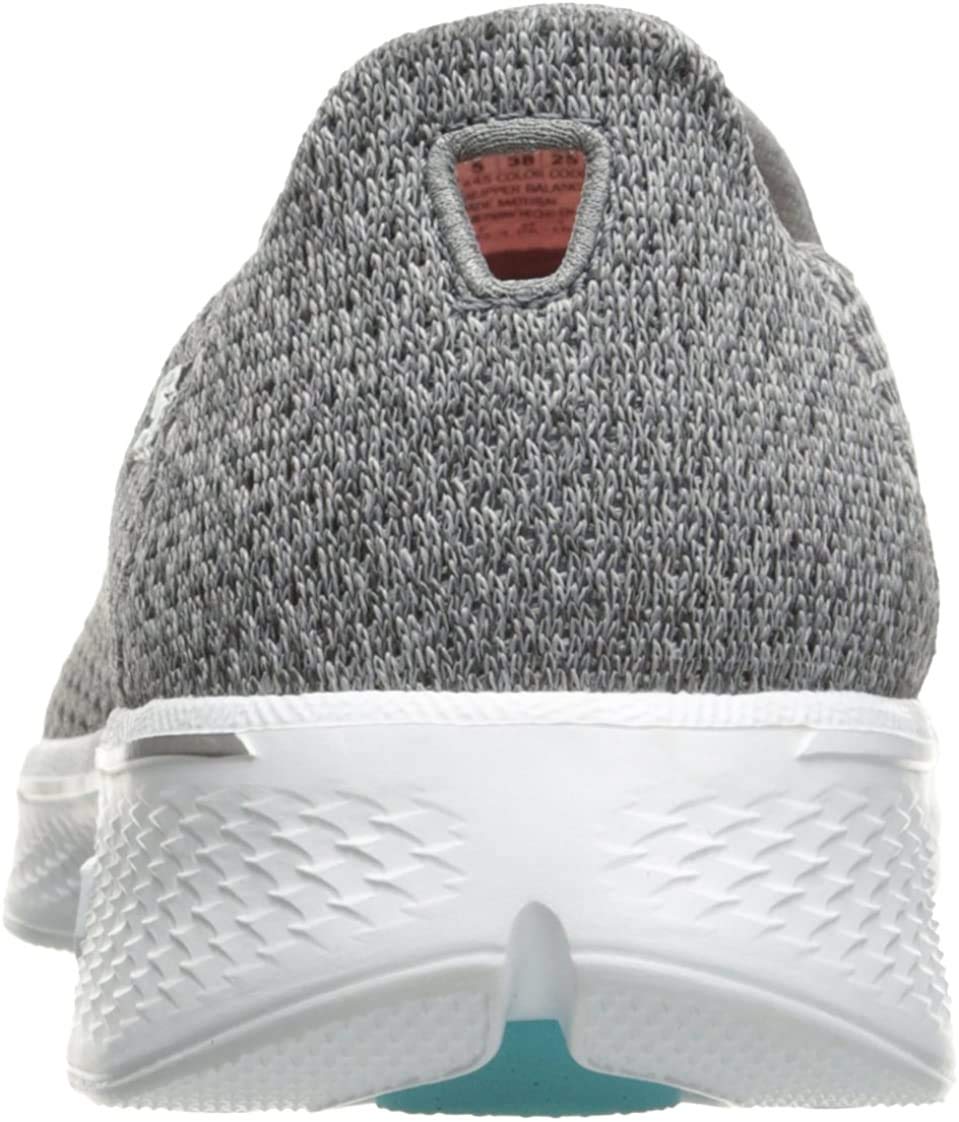 Skechers Performance Women's Go Walk 4 Kindle Slip-On Walking Shoe,Gray,10 M US