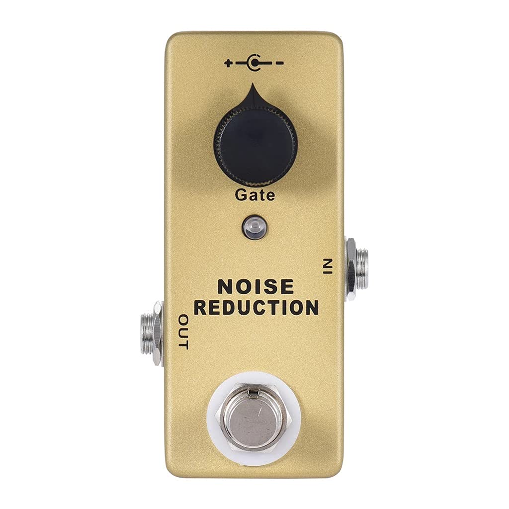 SHYPT MP-40 Noise Gate Noise Reduction Suppressor Mini Single Guitar Effect Pedal True Bypass Gold Color