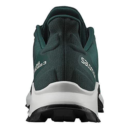 Salomon ALPHACROSS 3 Trail Running Shoes for Men, Ponderosa Pine/Lunar Rock/Black, 12