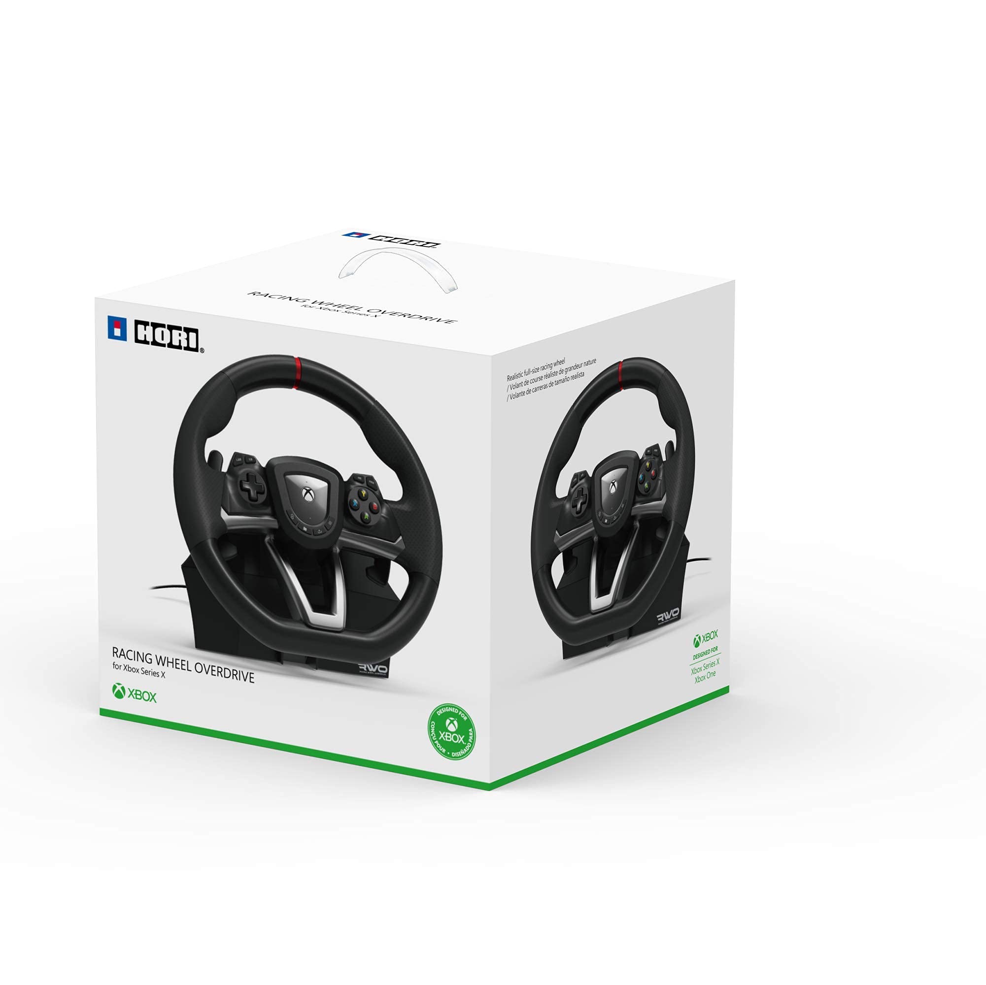 Racing Wheel Overdrive Designed for Xbox Series X|S By HORI - Officially Licensed by Microsoft (Renewed)