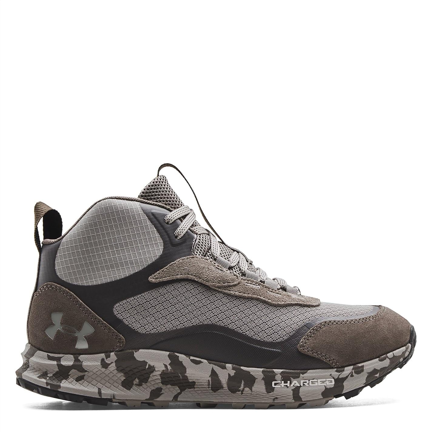 Under Armour Men's Charged Bandit Trek 2 PRT, (100) Pewter/Fresh Clay/Pewter, 8