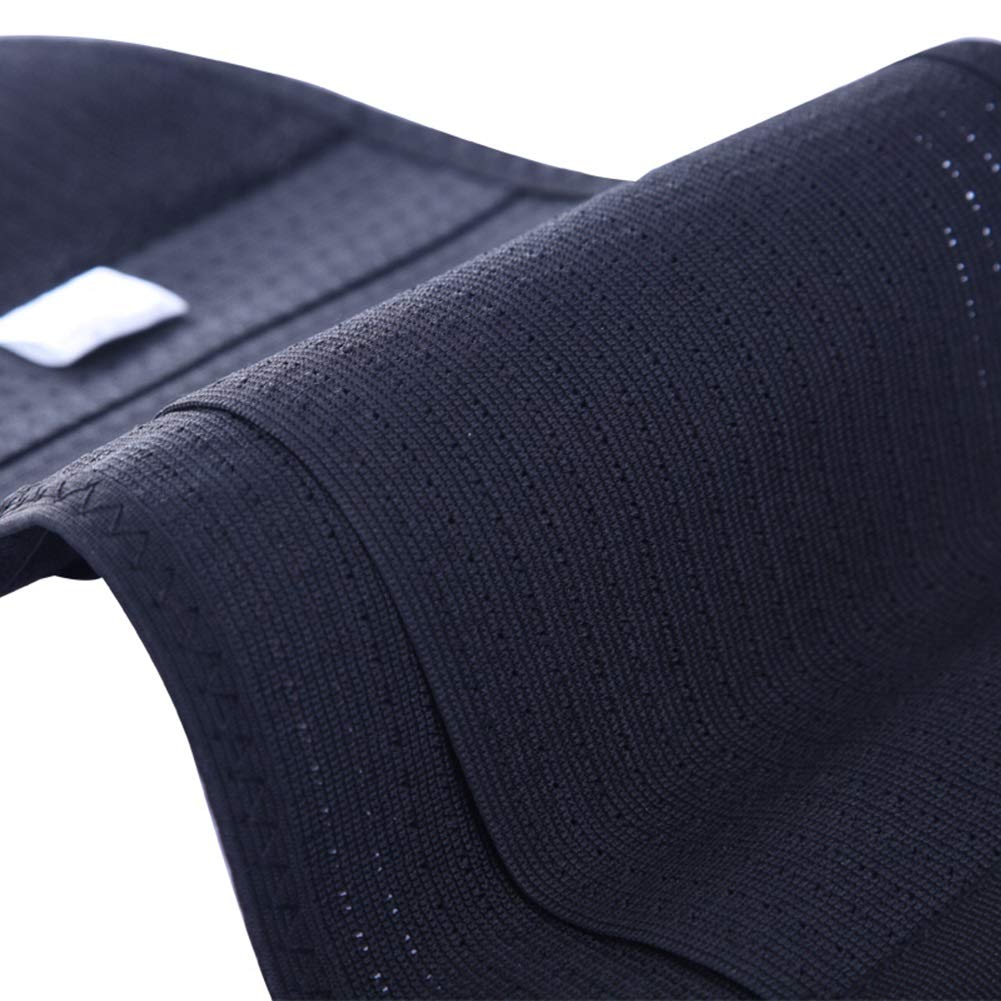 TANGIST Summer Back Support Lumbar Belt,Man and Woman Pain Relief Back Brace – Prevents Injury & Improves Sciatica,self-Heating Features (Color : Black, Size : L)