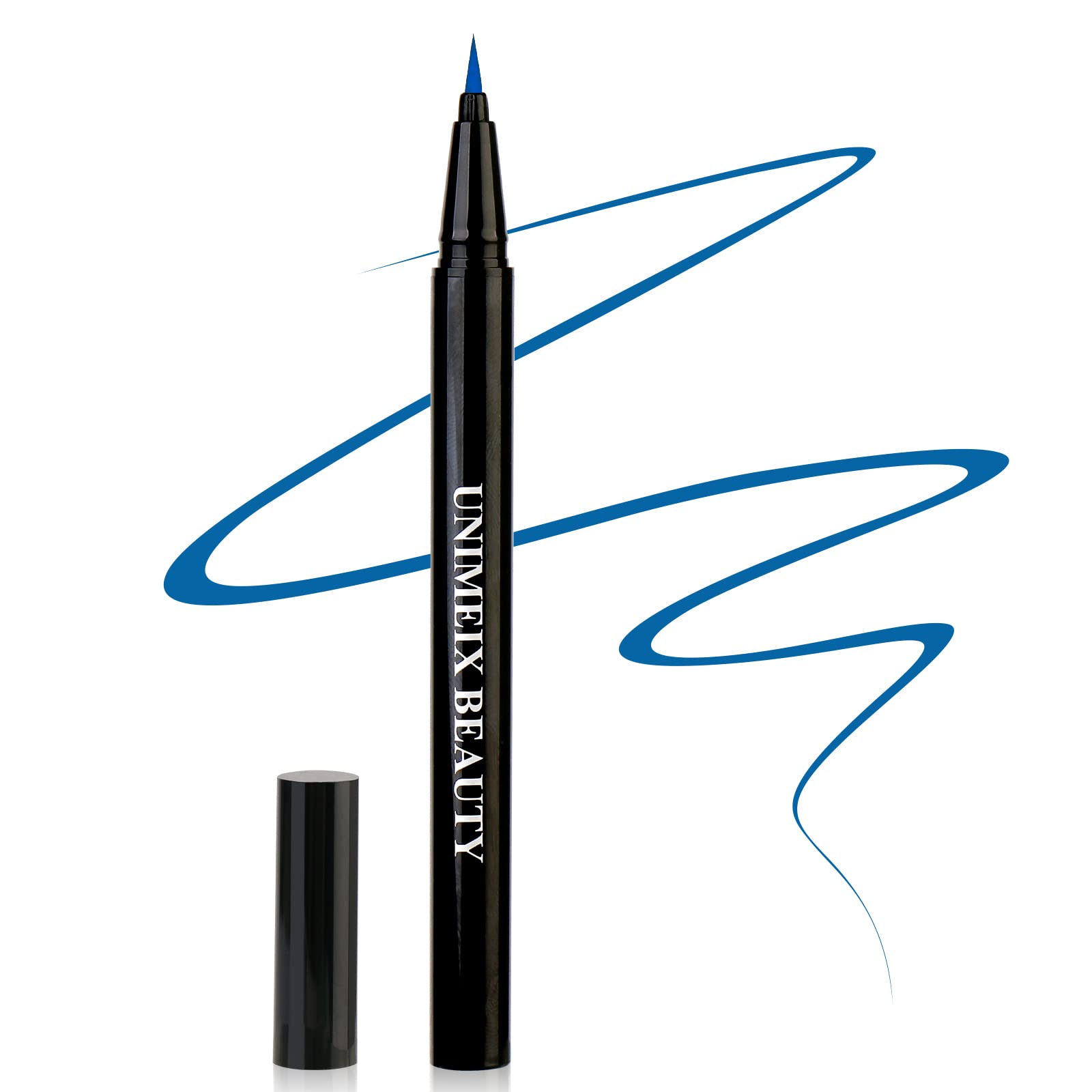 UNIMEIX Eyeliner Liquid Liner Waterproof Eye Liner Makeup Eyeliner Pen Precise All Day Eyeliner Striking Navy