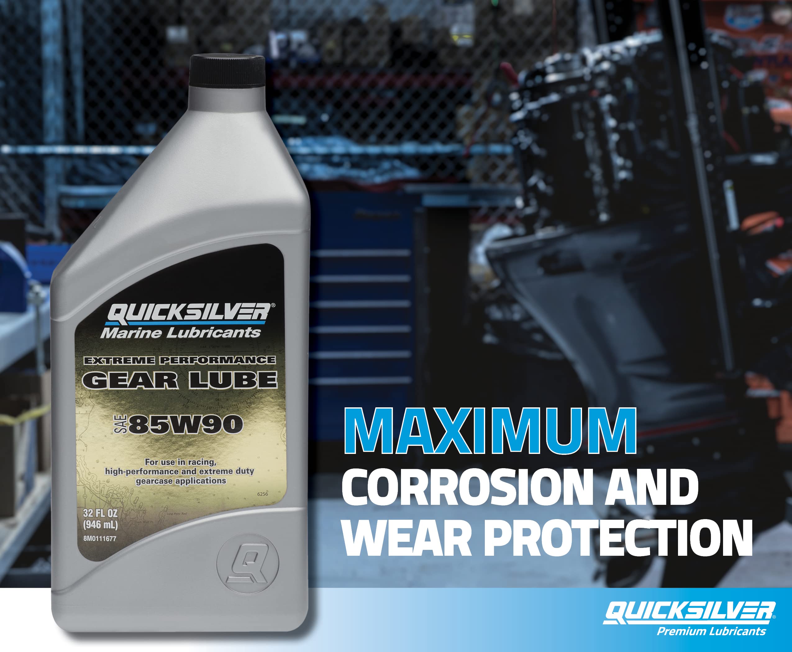 Quicksilver 85W-90 Extreme Performance Gear Lube - 1 Gallon