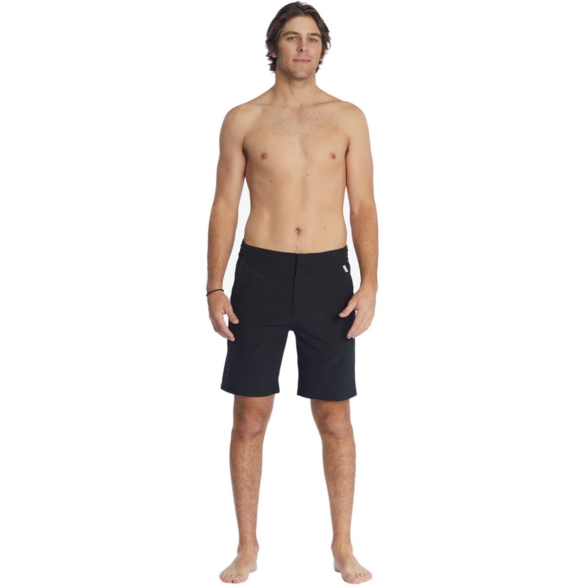 Quiksilver Waterman Men's Hybrid Shorts, Dusk Blue SUVA Amphibian 20, S
