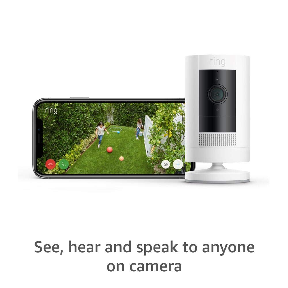 Ring Stick Up Cam Battery HD security camera with custom privacy controls, Simple setup, Works with Alexa β 2-Pack