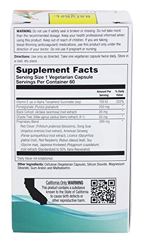 Natural Balance: Ladies Choice for Menopause, 72 caps