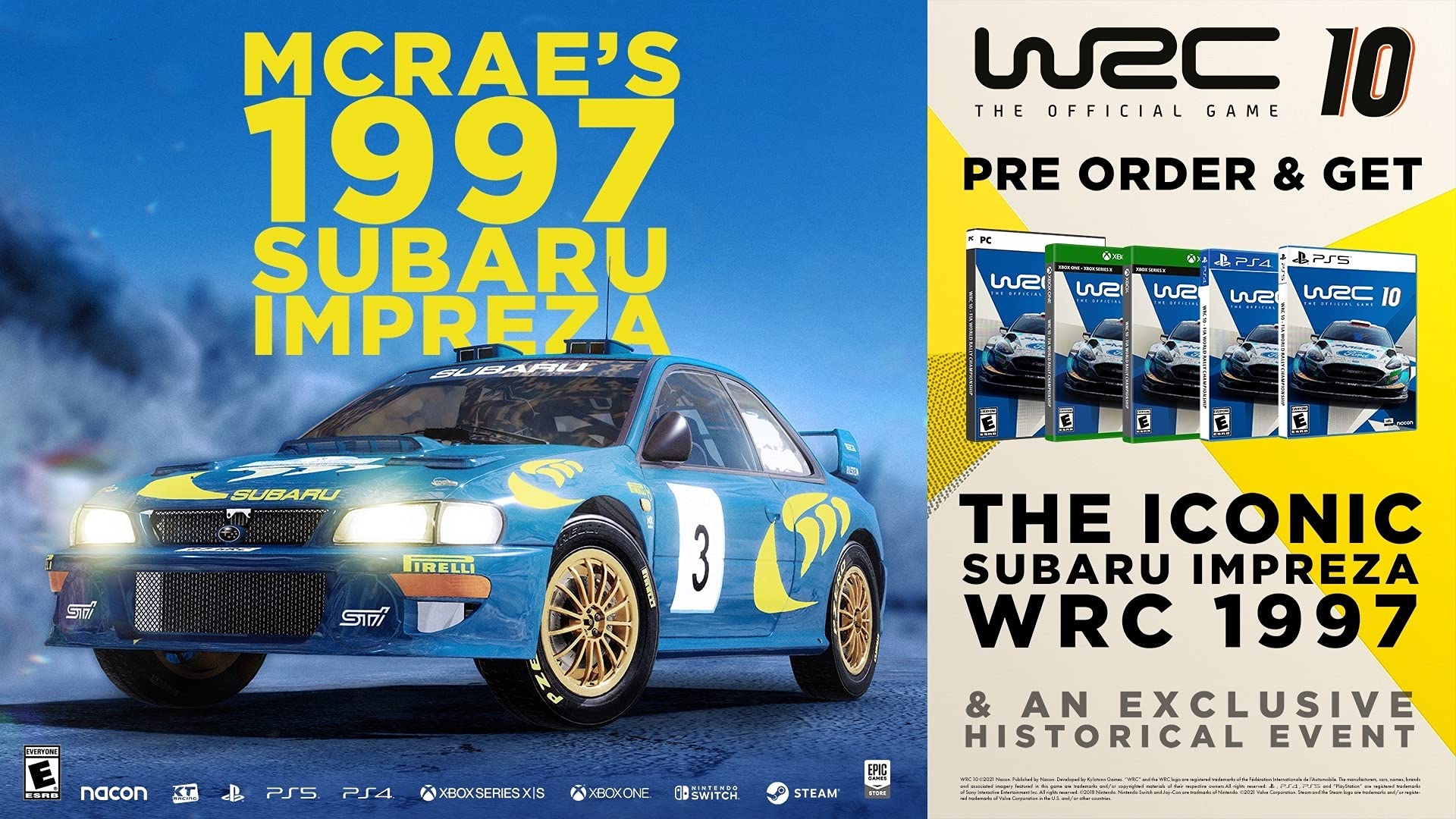 WRC 10 (XB1) - Xbox One