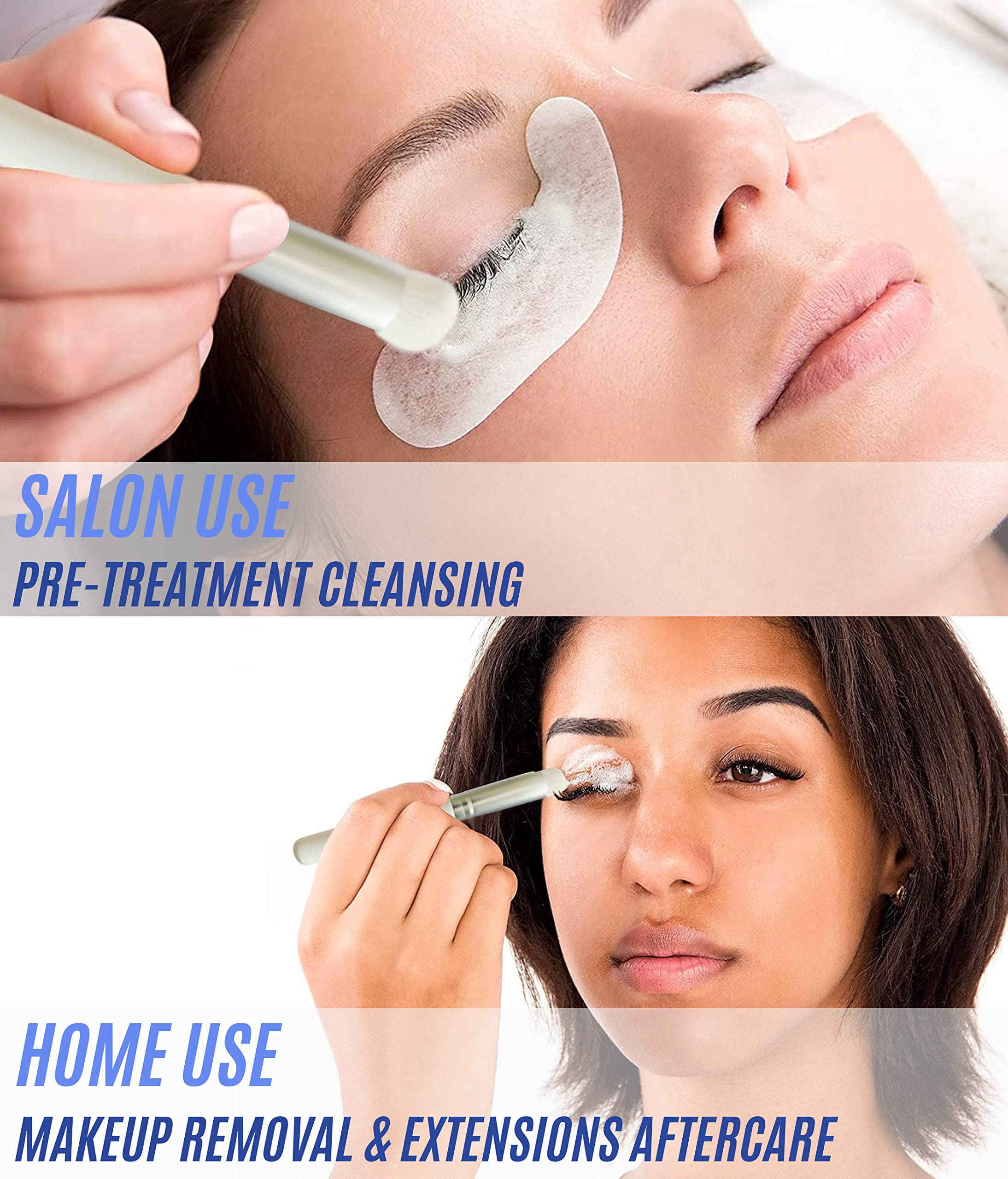 STACY LASH Lash Shampoo 200ml STL-11 Curved L-Shaped Tweezers/Eyelid Foaming Cleanser/Safe Makeup & Mascara Remover/Precision Stainless Steel Tool/Angled Tips/Professional Supplies