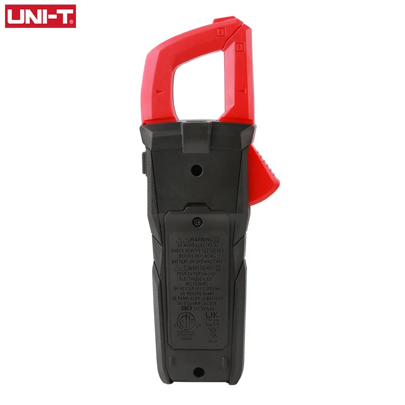 UNI-T UT202T Smart AC Clamp Meter CE/UKCA/cETLus CAT III 600V True RMS / 9999 counts AC/DC 600V (UT202BT)