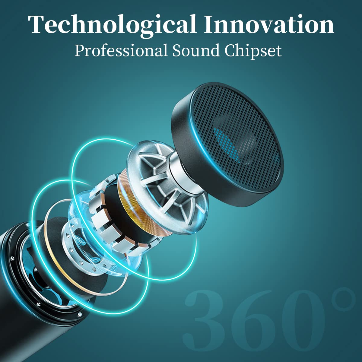 Wireless Lavalier Microphone,Plug and Play Compact and Portable Wireless Lav Mic, Dual Noise Reduction Lapel Clip on Mic for Video Recording & Live Stream(NO Need APP)