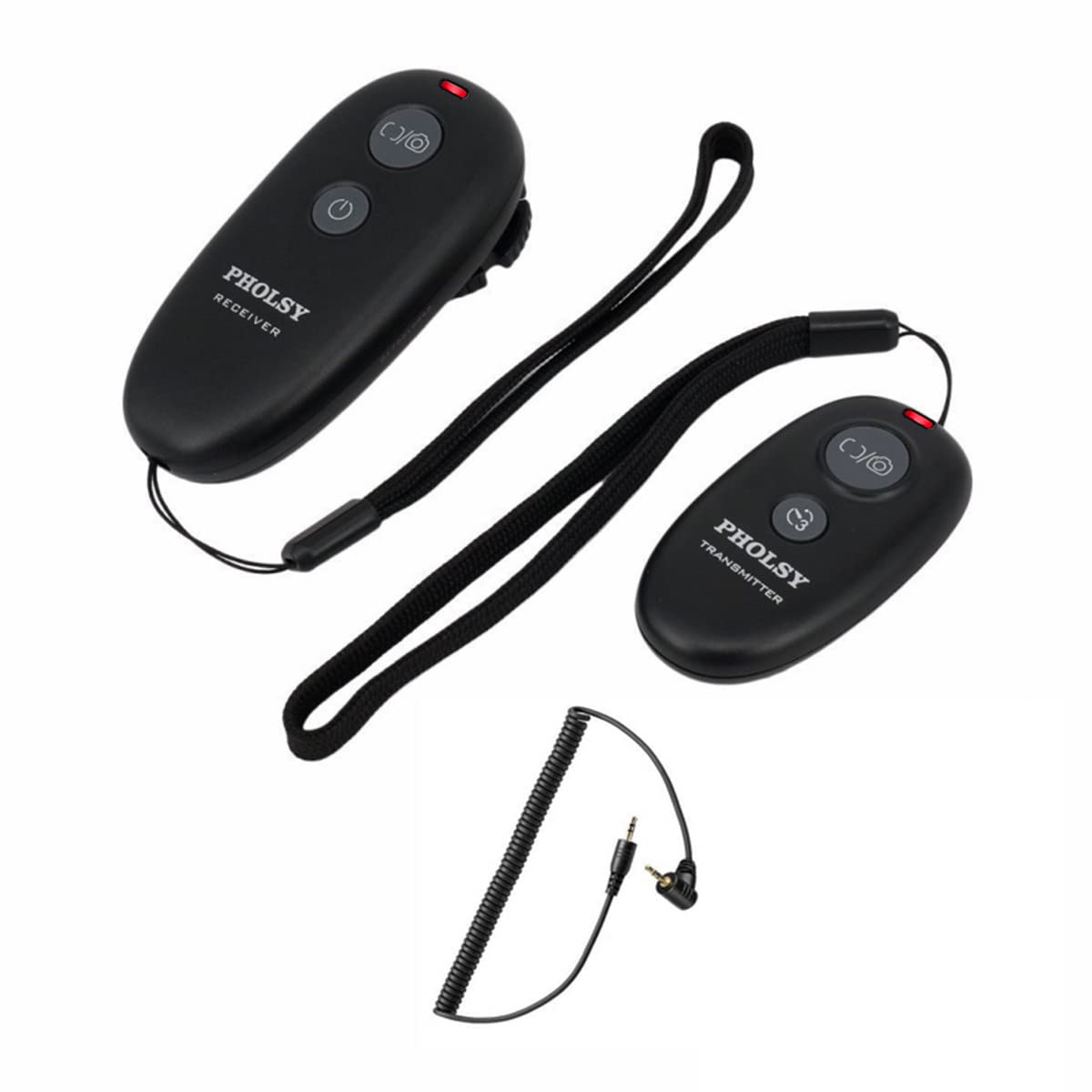PHOLSY O6 for Olympus Shutter Release RM-UC1 Camera Remote Control Trigger for Olympus OMD EM1, EM5 II, EM10 II, Pen-F, EPL8, EPL7, EPL6, EPL5, EPL3, EPL2, EP5, E600, E620, 590UZ, 810UZ, XZ-2