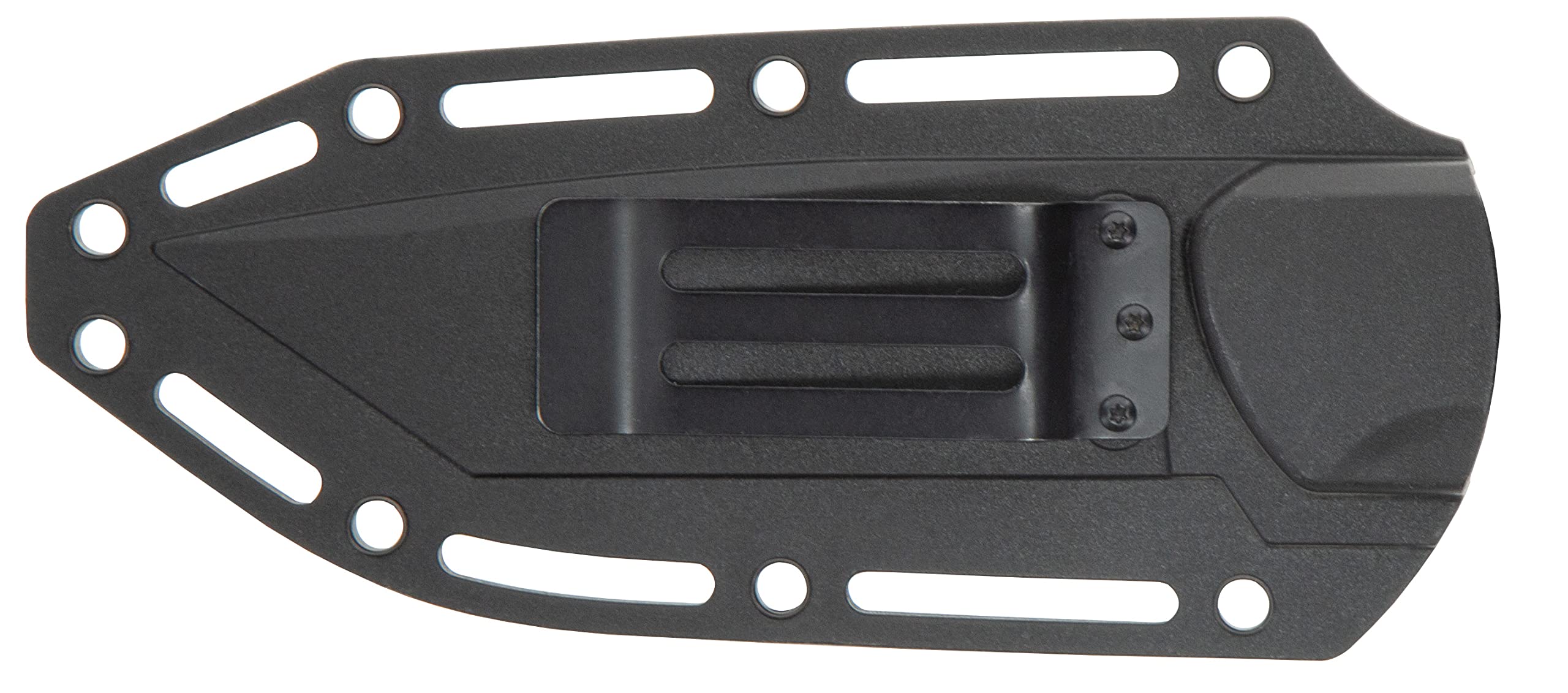 Schrade 1136030 10in Stainless Steel Fixed Blade Knife with 4.75in Drop Point Blade and G-10 Handle for Outdoor Survival, Camping and EDC,Black