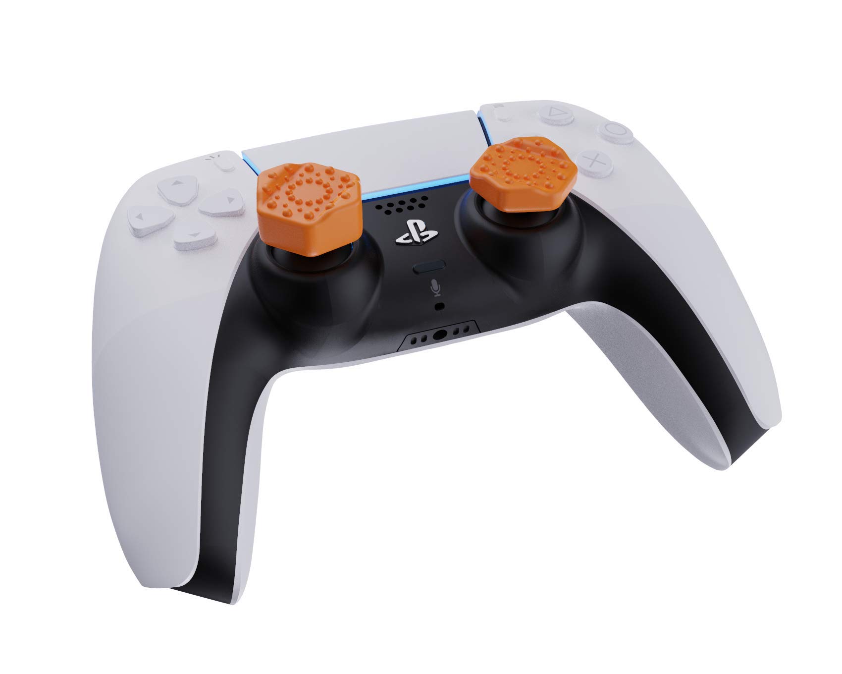 Sliq Gaming PS4|PS5 Pro-Hex Thumb Stick Grips – PlayStation 4|5 - Orange