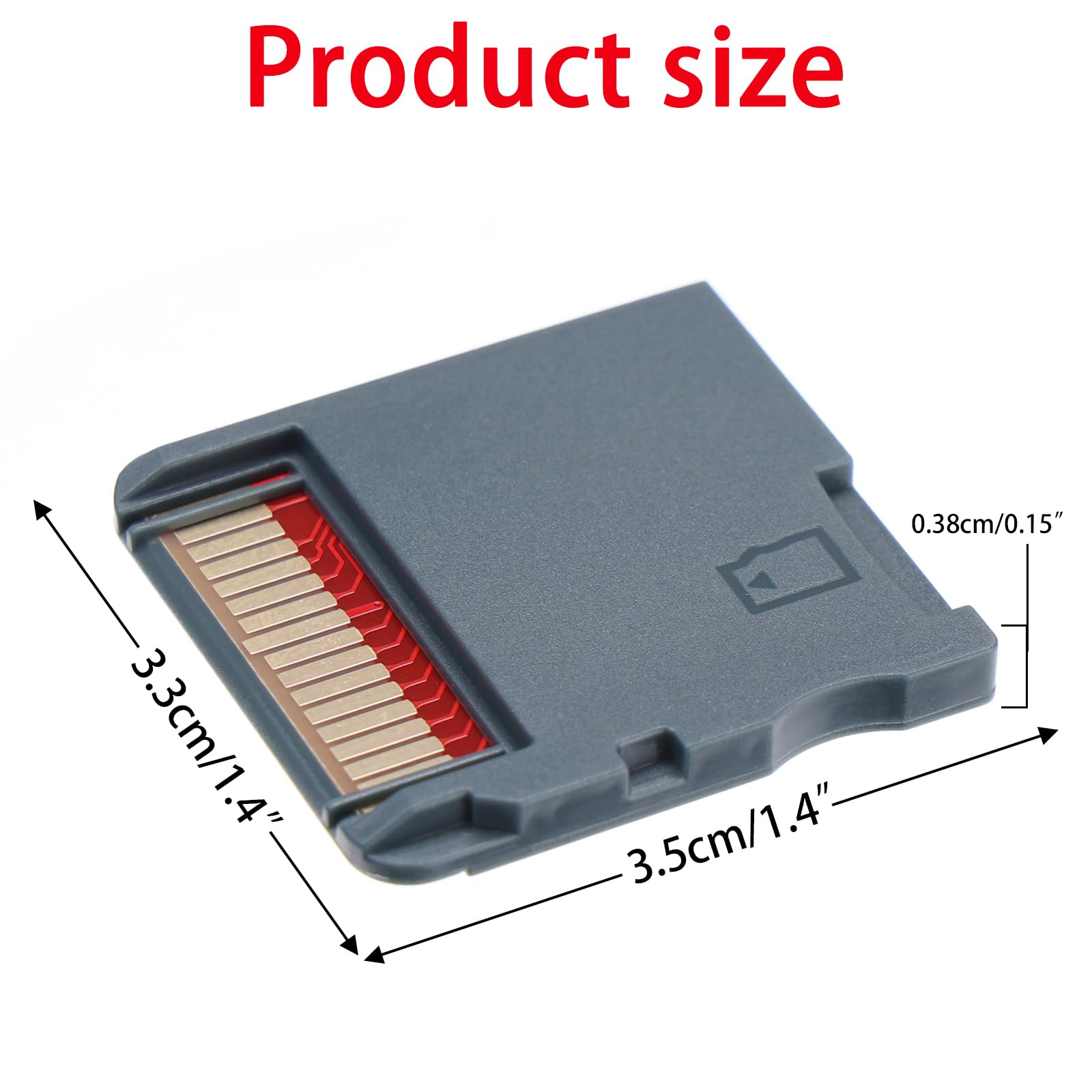 R4 Video Games Memory Card,3DS Game Flashcard Adapter Support for NDS MD GB GBC FC PCE