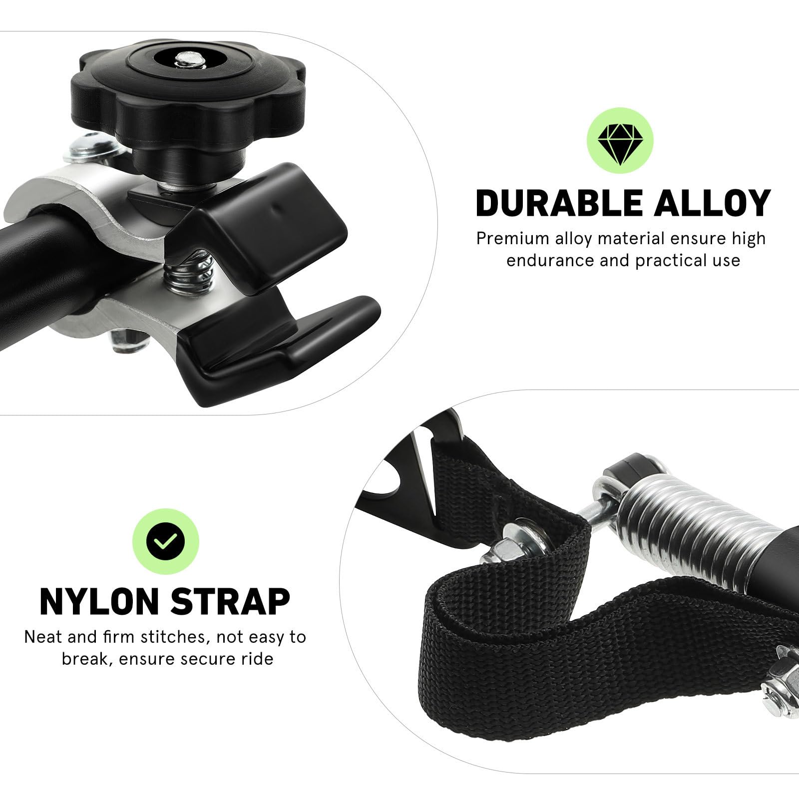 Universal Bicycle Trailer Hitch:Bike Trailer Coupler Attachment Hitch - Bicycle Rear Trailer Replacement Axle for Bike Cargo Pet Trailers
