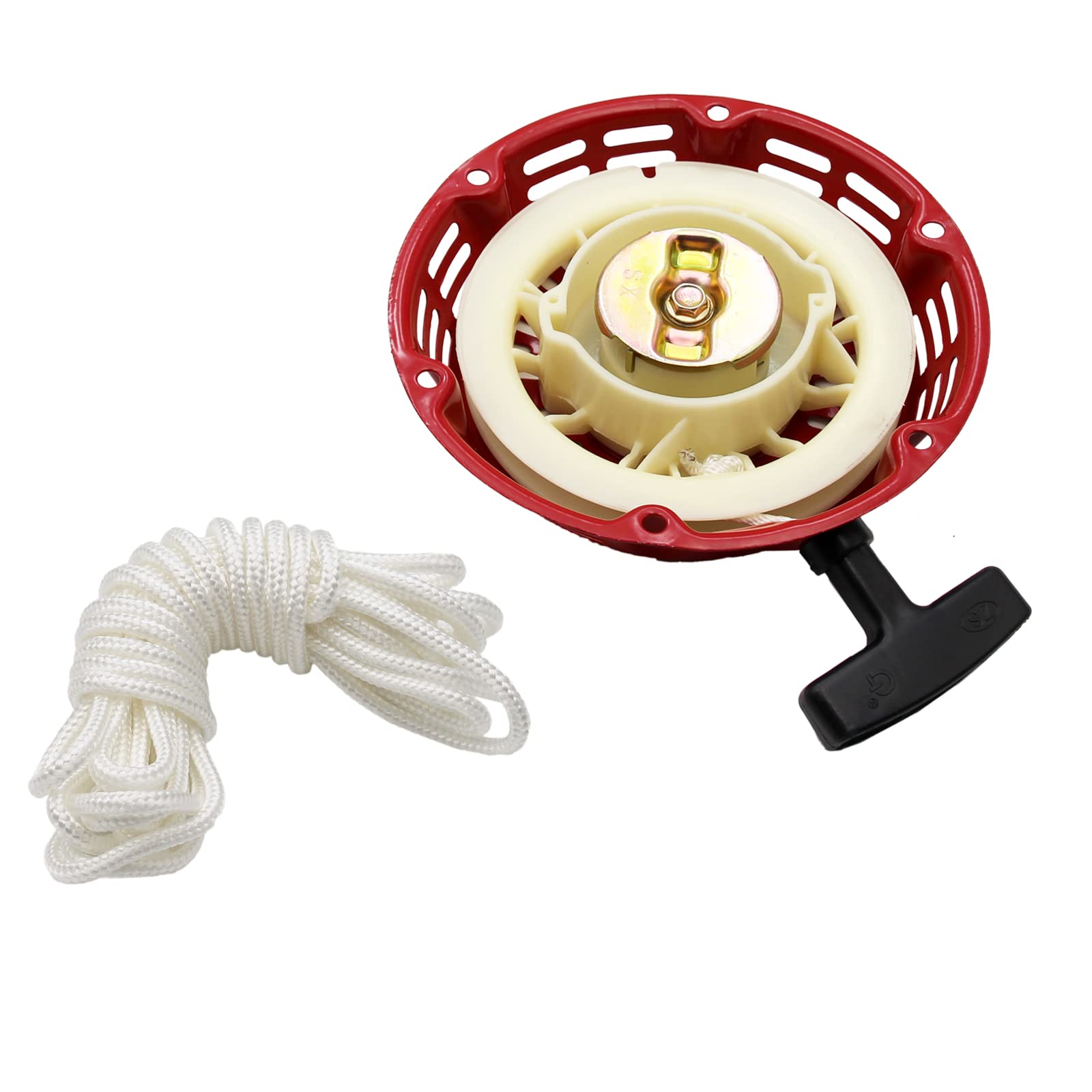 PRO BAT 4.5mm Recoil Starter Rope 10-Meter Pull Cord Rope for Lawn Mower Chainsaw Trimmer Edger Brush Cutter Engine Parts (4.5mm * 10m)