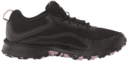 Reebok Women's Ridgerider 6.0 Hiking Shoe, Black/Pure Grey/Infused Lilac, 11