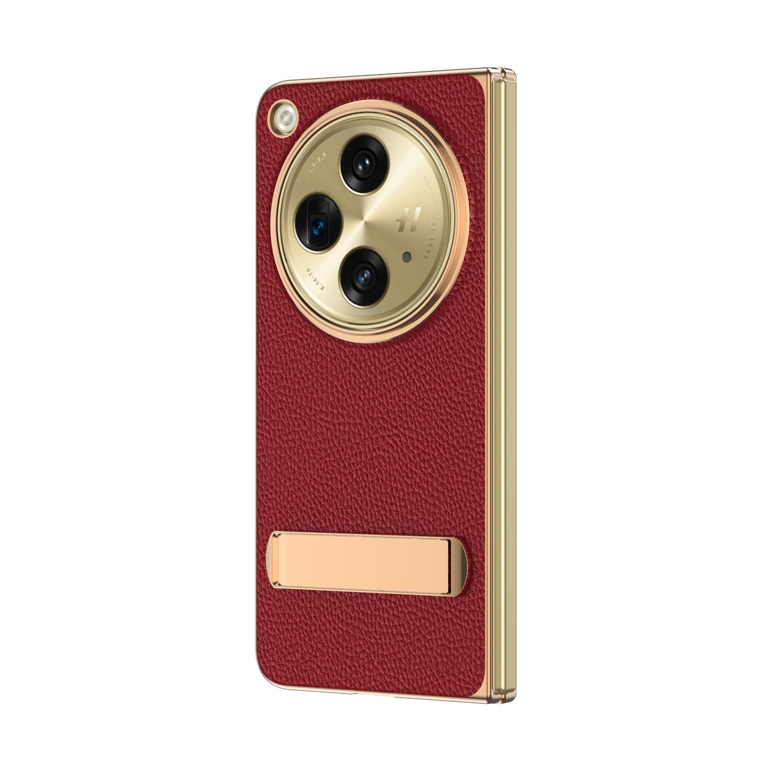 Phone Flip Case Compatible with Oppo Find N3 Case with Screen Protector Case, Luxury Shockproof Electroplated Case,Shockproof Cover Anti-Drop Full Protective Cover Compatible with Oppo Find N3 Protect