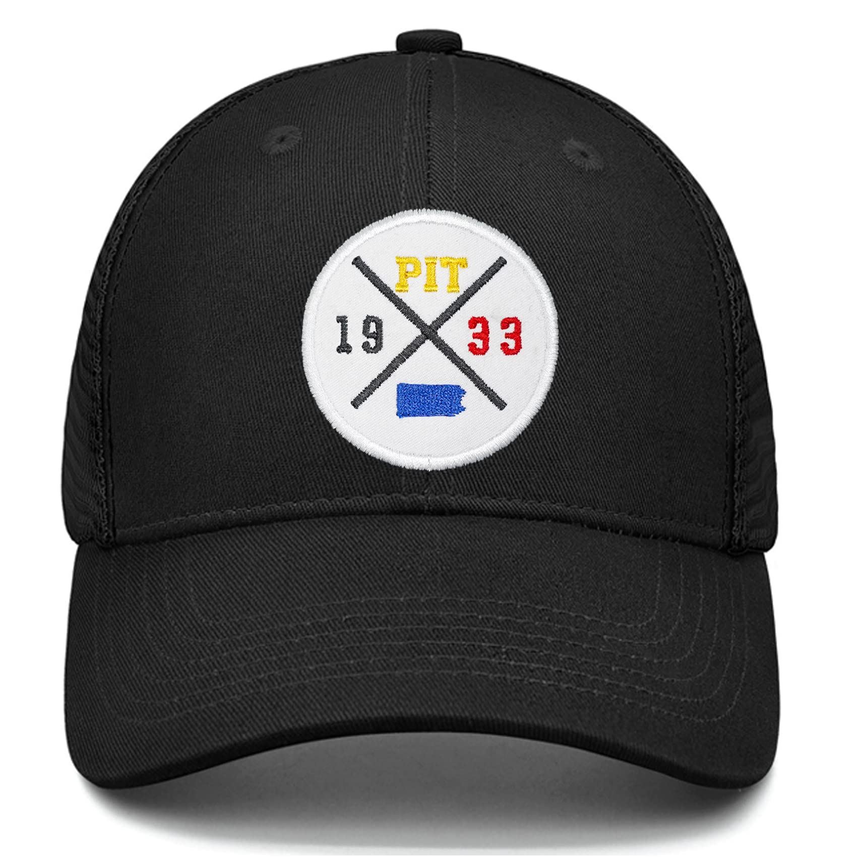 Usyobrt State City Hat Trucker Hat Embroidered Hat - Snapback Adjustable Baseball Cap Men Women