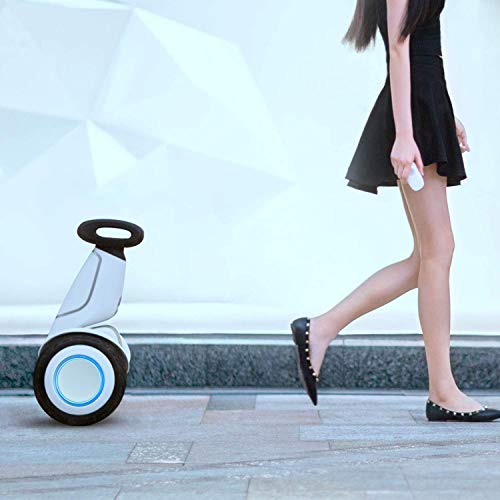 Segway Ninebot S Plus Smart Self Balancing Transporter - Pro Hoverboard for Adults & Kids Gift - Intelligent Following Robot - UL 2272 Certified, White