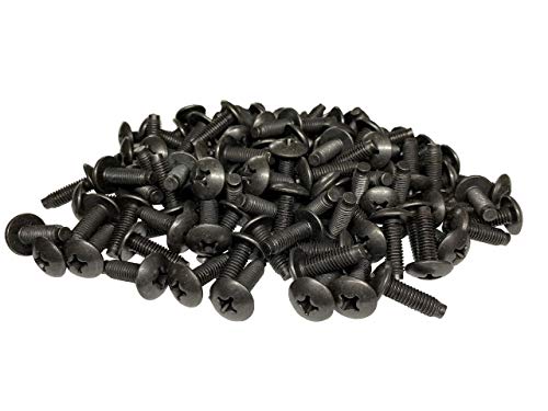 RackGold M6 Rack Screws 100 Pack - USA Made