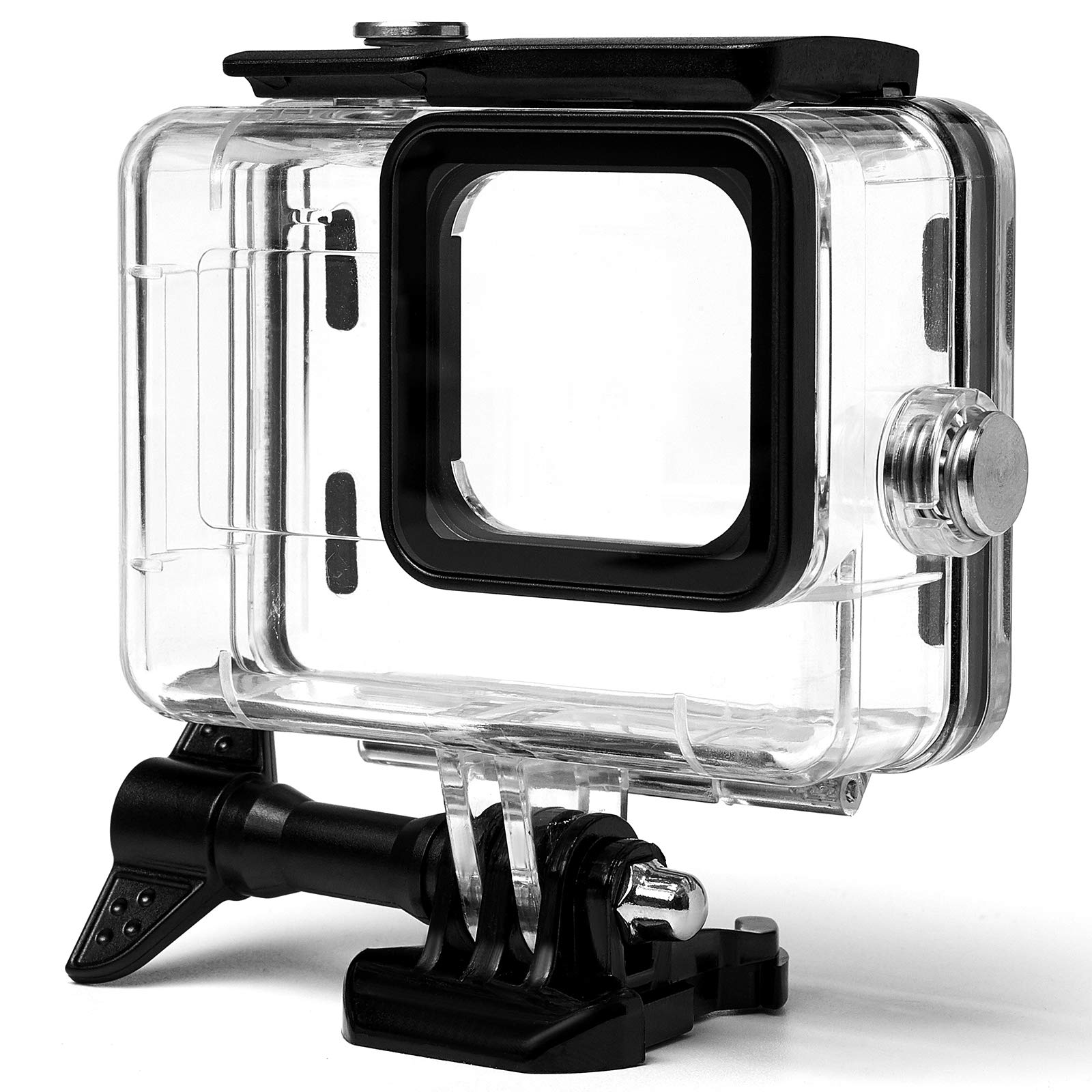 Trehapuva Waterproof Housing Case for GoPro Hero 10 Black/Hero 9 Black with Tempered Glass Screen Protector, 45M/148FT Underwater Protective Dive Case Shell for Go Pro Hero9 10 Camera Accessories