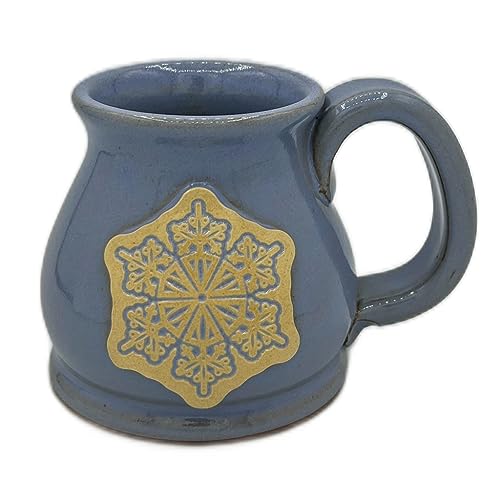SHS Snowflake Mug USA Handmade 12oz Coffee Mug (Dendrite)