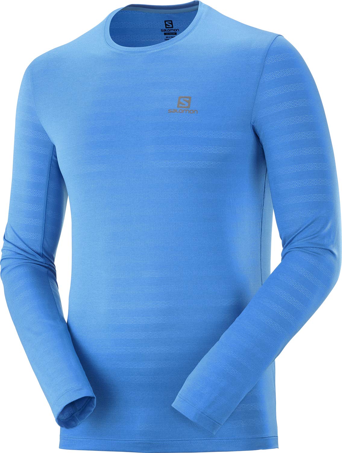 Salomon Men's Standard Shirt, Blithe/Heather, X-Large