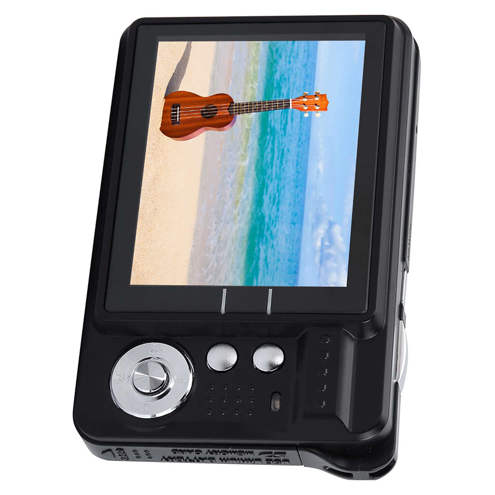 Silver Camera,Decent Camera for Photography,Childrens Camera 2.7 Inch Sn 1080P Hd Children Toy Digital Video Camera Kids with Battery Silver (Bliack)