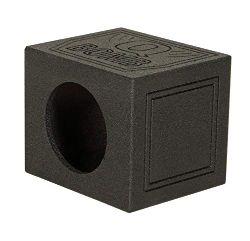 Q Power QBOMB 10" Sealed Car Subwoofer Sub Box Enclosure | QBOMB10S Single