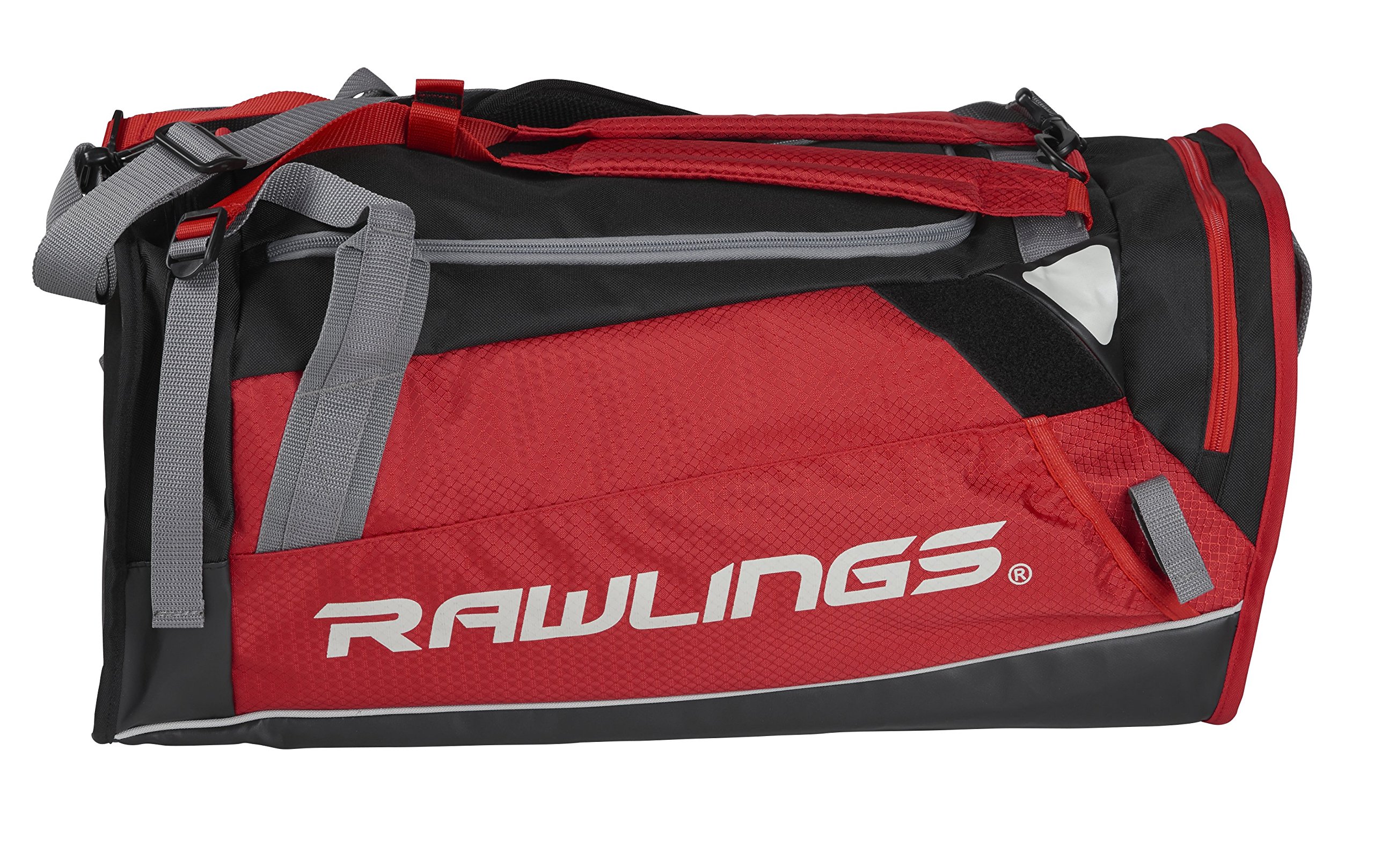 Rawlings | R601 Hybrid Backpack/Duffle Equipment Bag | Baseball/Softball | Scarlet