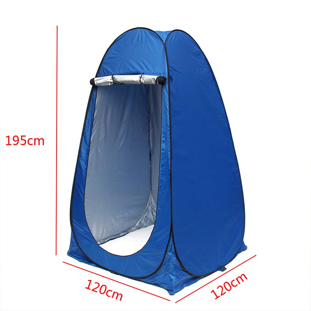Portable Dressing Room Pop-Up Dressing Room Bathing Tent Mobile Outdoor Toilet for Beach Camping Picnic Fishing