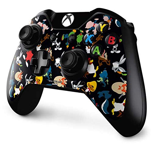 Skinit Decal Gaming Skin Compatible with Xbox One Controller - Officially Licensed Warner Bros Looney Tunes Identity Pattern Design
