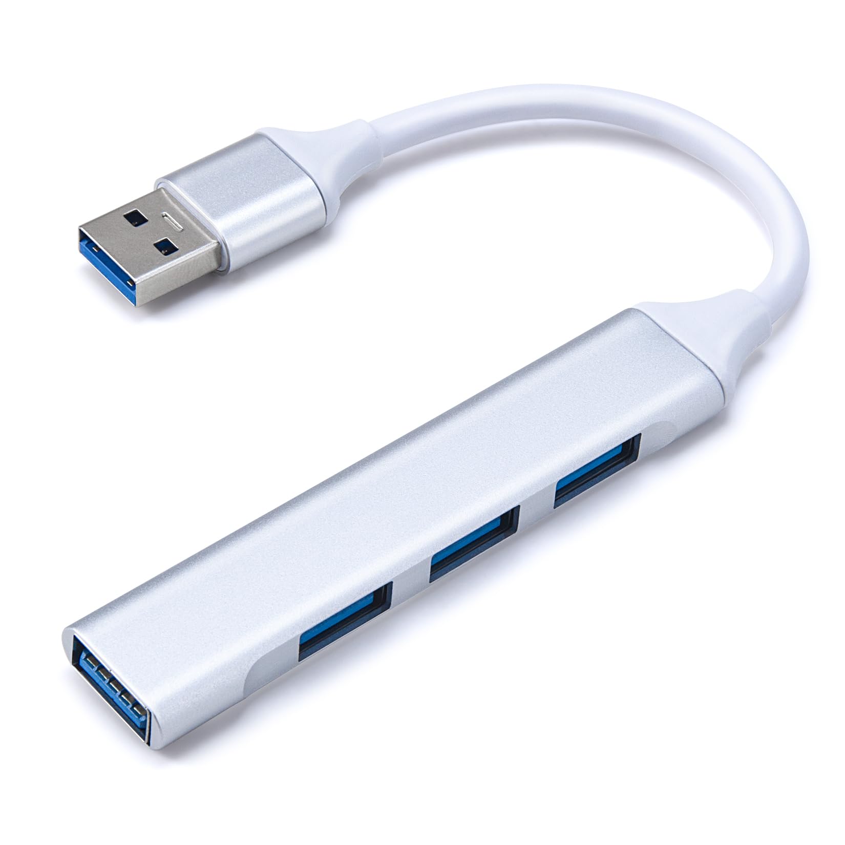 PAWHITS USB Hub 4-Port USB Splitter USB Port Expander Compatible with Xbox,Laptop, Hard Drive, Console, Printer, Camera, Keyboard, Mouse