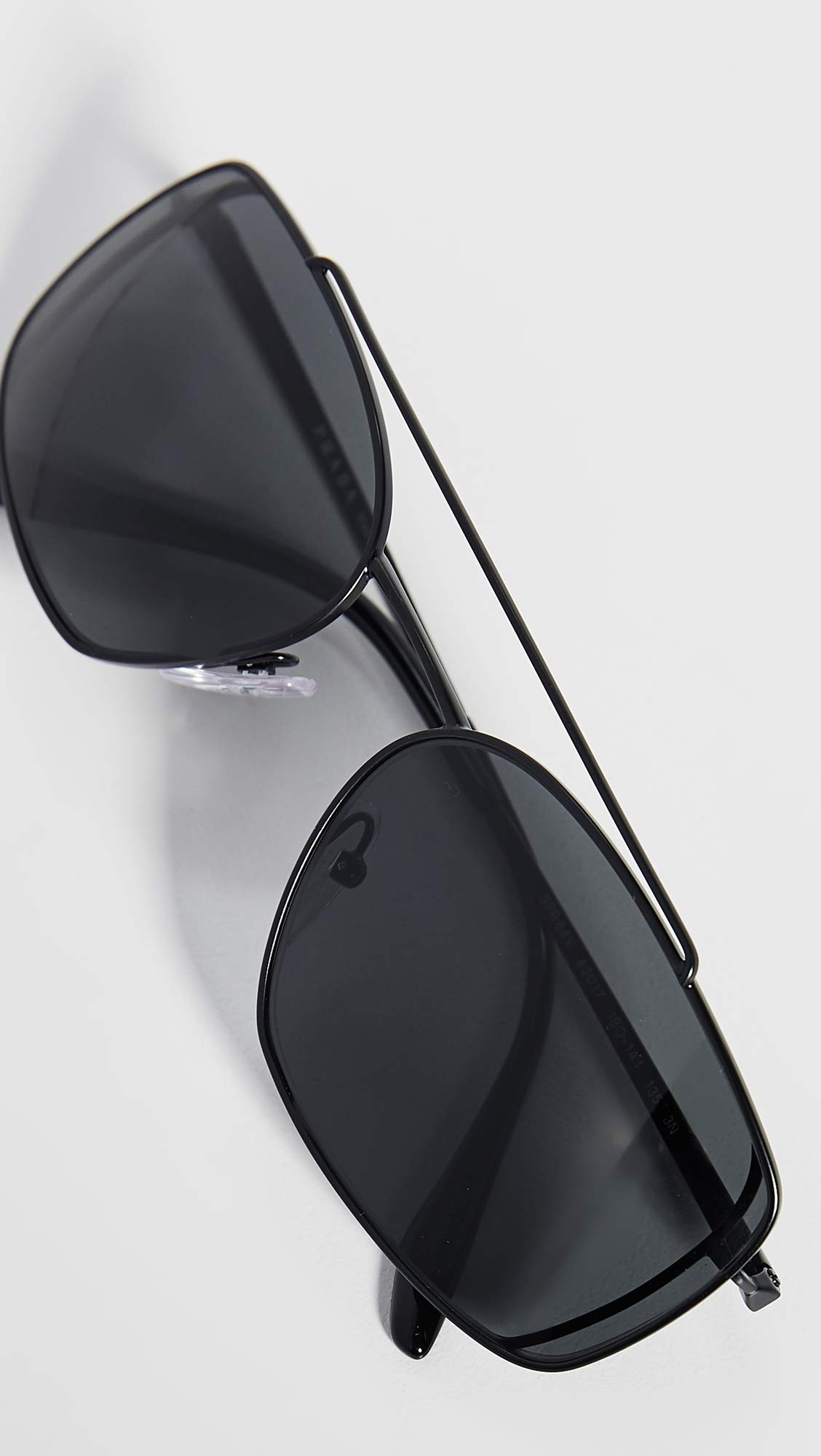 Prada PR 64VS - 1BO1A1 Sunglasses CATWALK MATTE BLACK w/GREY 62mm