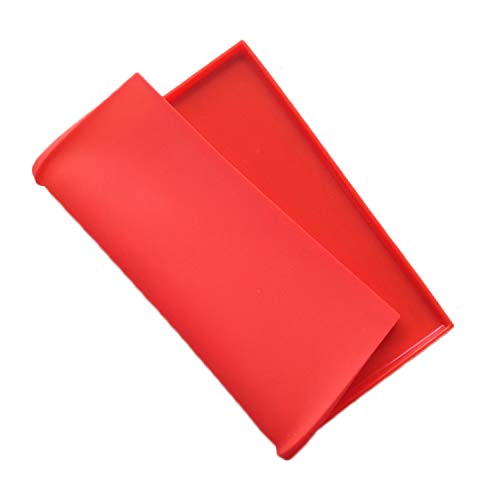 YUANAIYI Swiss Roll Cake Mat - Flexible Multipurpose Silicone sheet Nonstick jelly roll pan Baking Tray Pastry Mat Pizza Cookies Mold(set of 2)