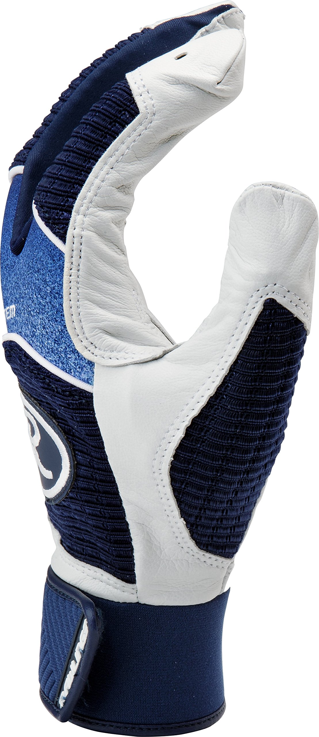 Rawlings Workhorse 950 Series Youth Batting Gloves, Navy, Large